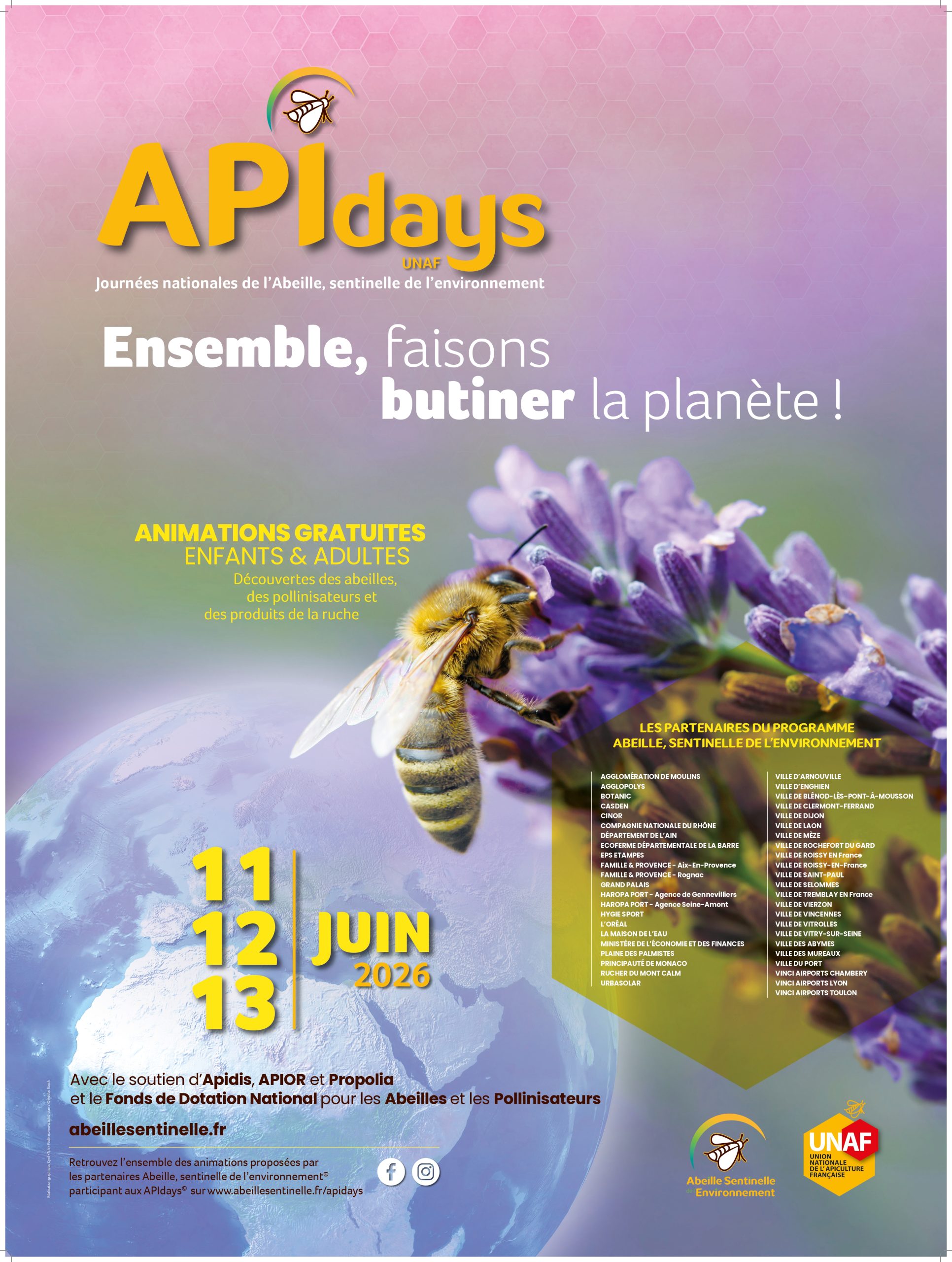 APIdays 2026 : trois jours pour célébrer les abeilles et protéger la ...